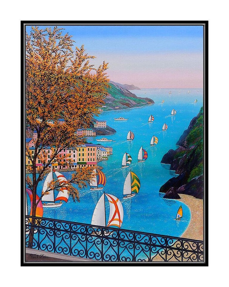 Fanch Ledan - Fanch LEDAN Original Acrylic Painting On Canvas Signed ...