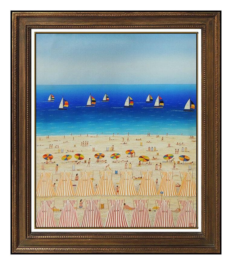 Fanch (Francois Ledan) - Fanch Ledan Original Painting Acrylic On ...