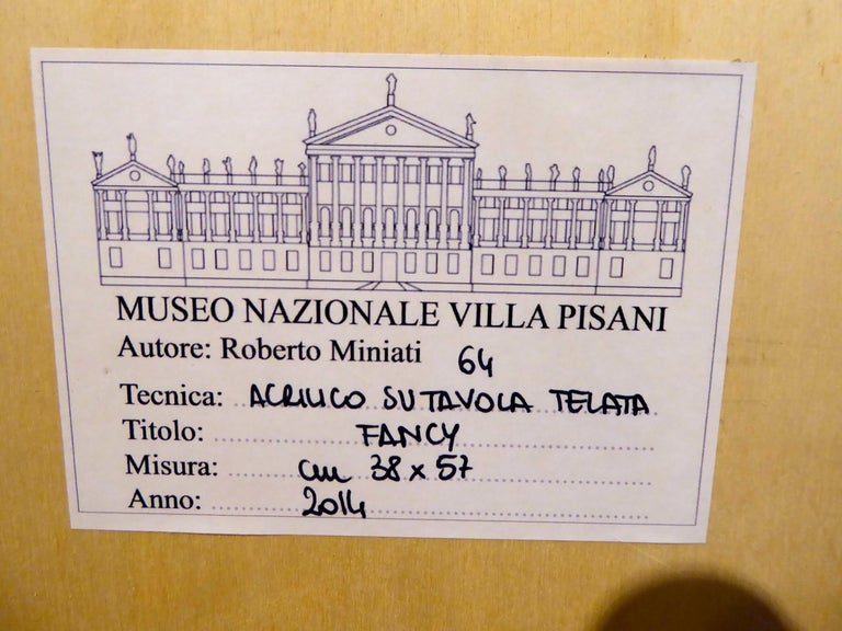 "Fancy" an Original Acrylic on Canvas Painting by Italian Artist ...