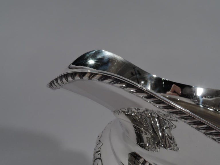 Fancy and Flowery Old-Fashioned Sterling Silver Water Pitcher For Sale ...