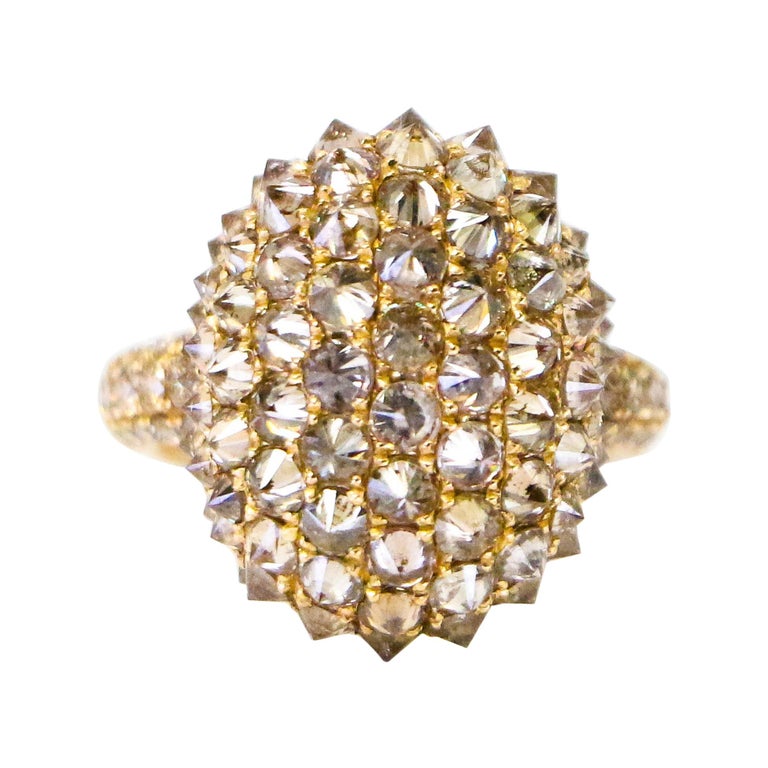 Fancy Brown Diamond Ring For Sale at 1stDibs