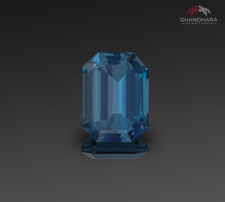 Fancy Cut London Blue Topaz 19.050 Carats Topaz Gemstone Mystic Topaz ...