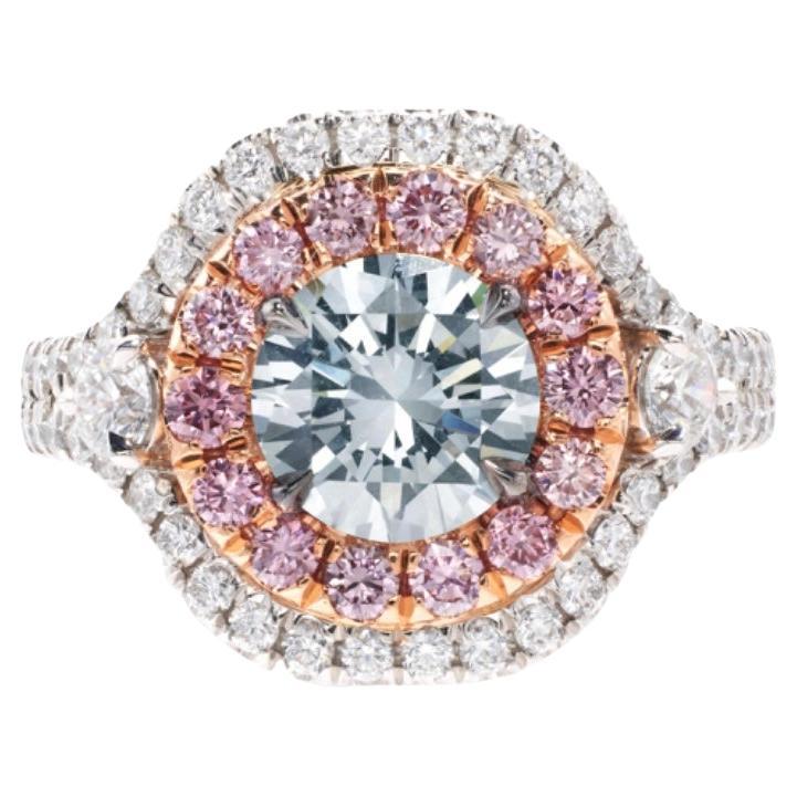 Antique Blue Diamond Rings - 454 For Sale at 1stDibs | vintage blue ...