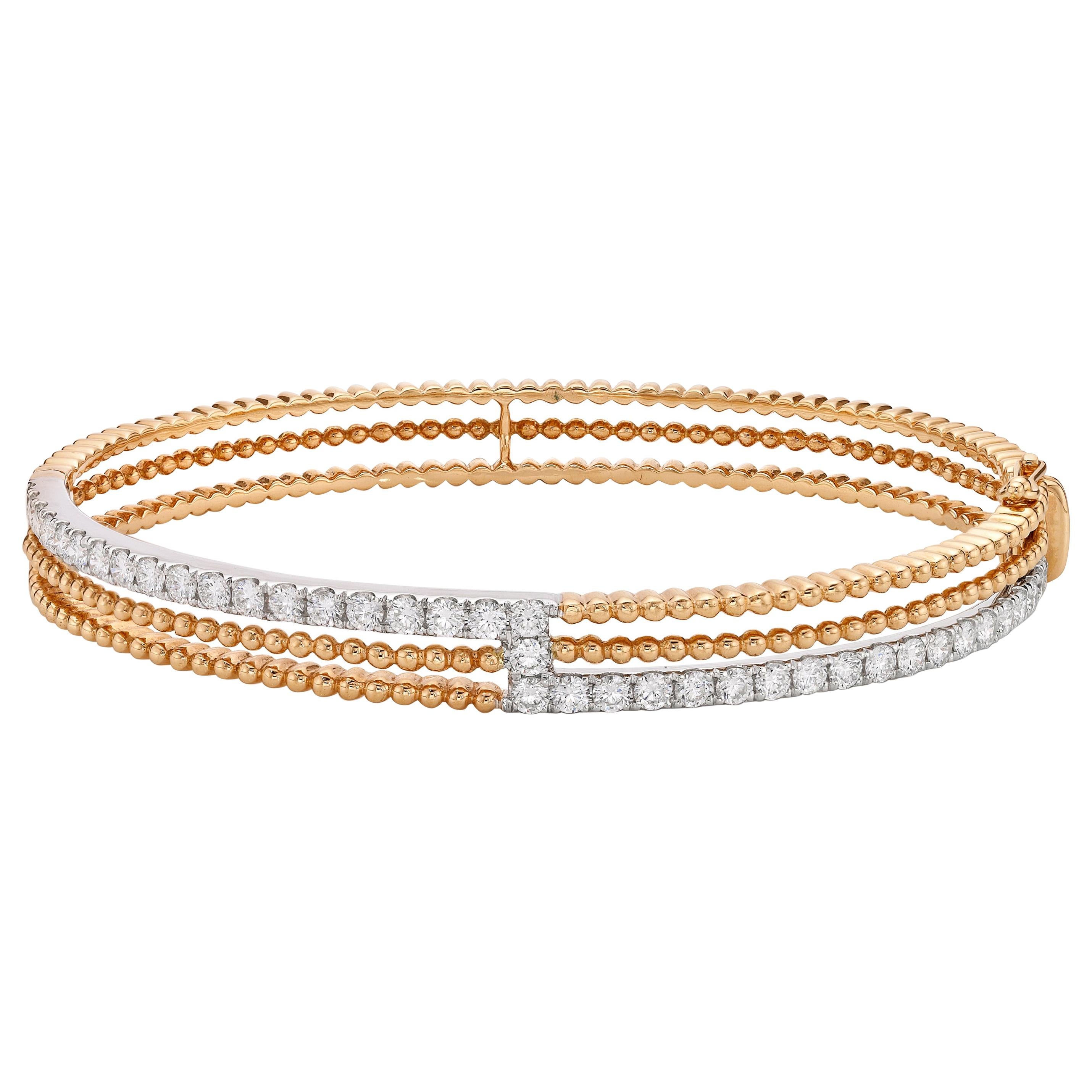 Fancy Diamond Cuff at 1stDibs