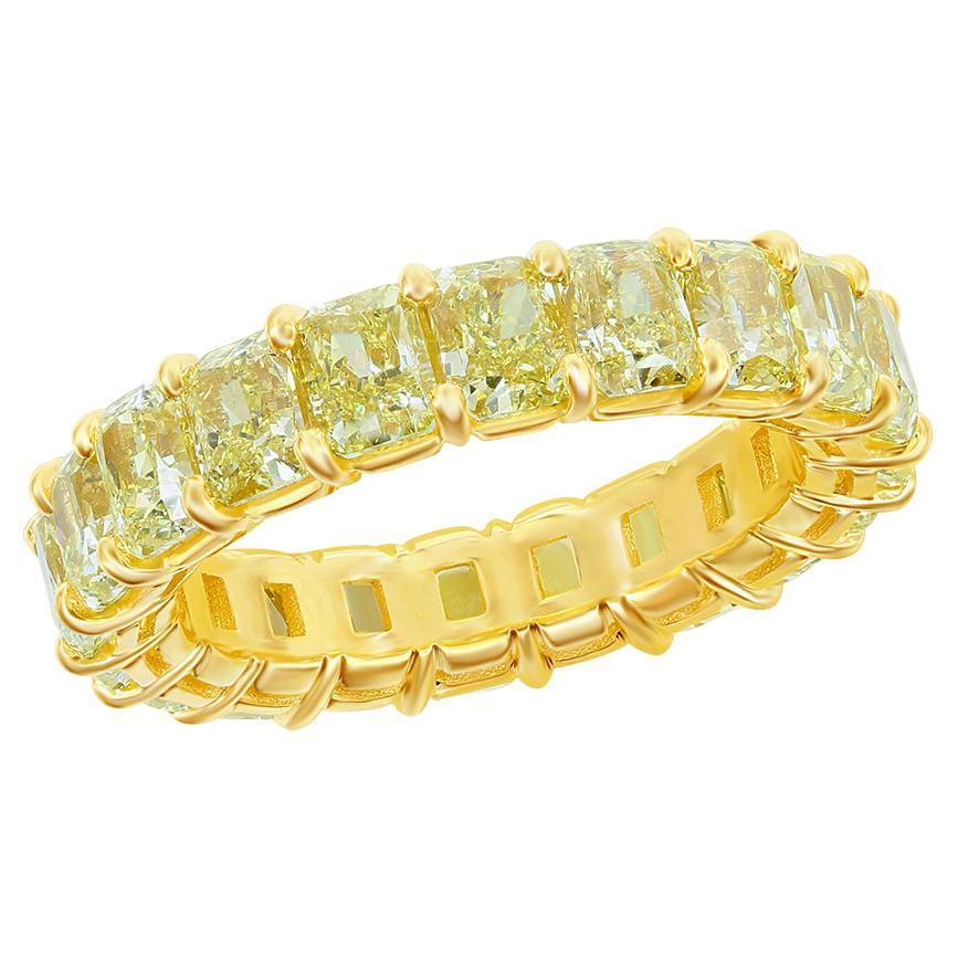 Gorgeous Radiant Cut Diamond Eternity Band For Sale at 1stDibs ...