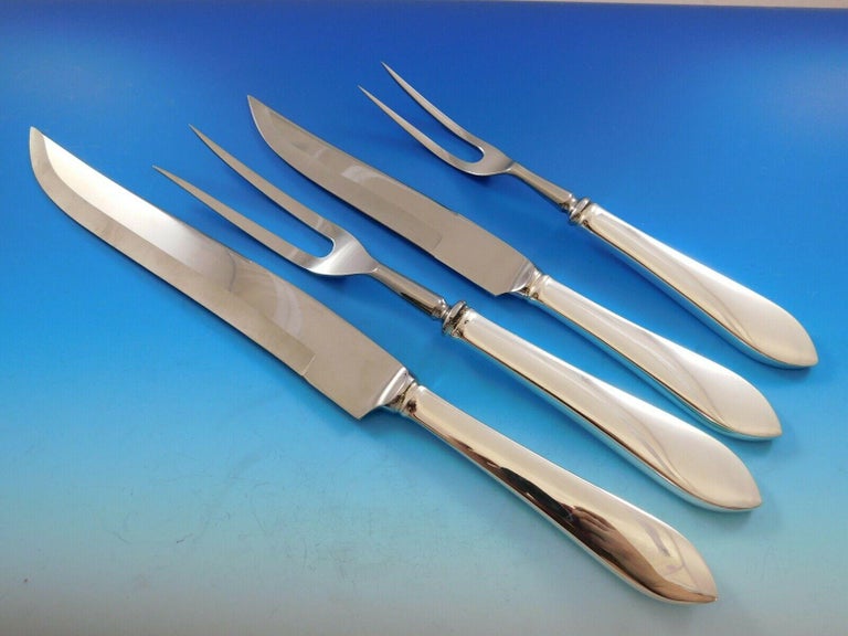 Faneuil by Tiffany and Co. Sterling Silver Flatware Set 12 Service 247 ...