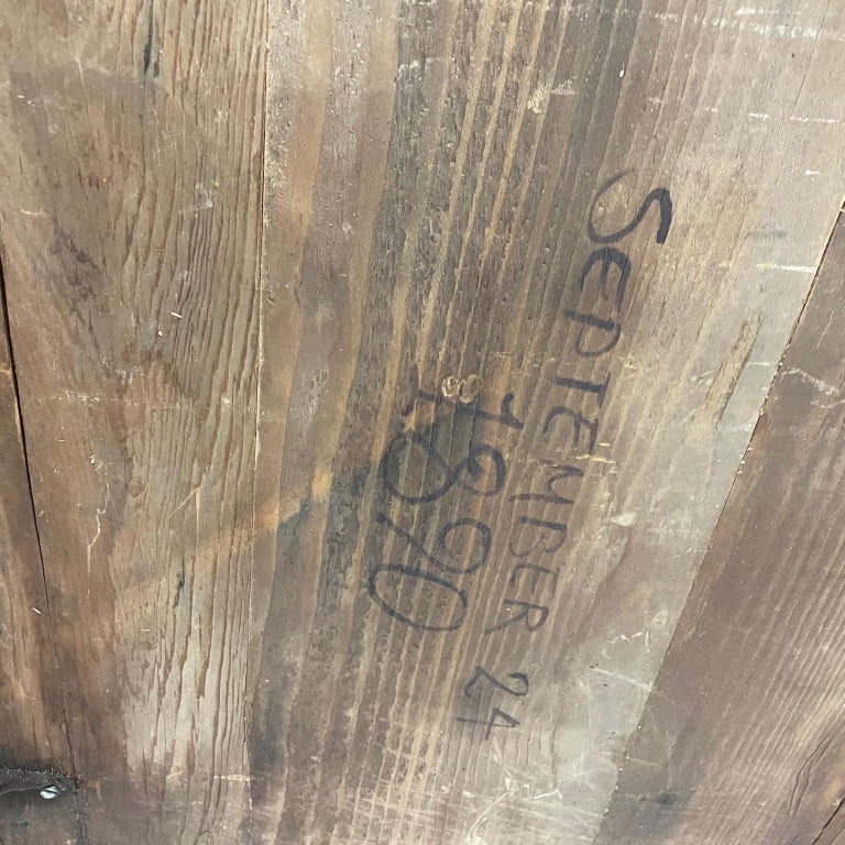 Fantastic Antique Folding Oak Wood Hatherley Table Easel Legs September ...