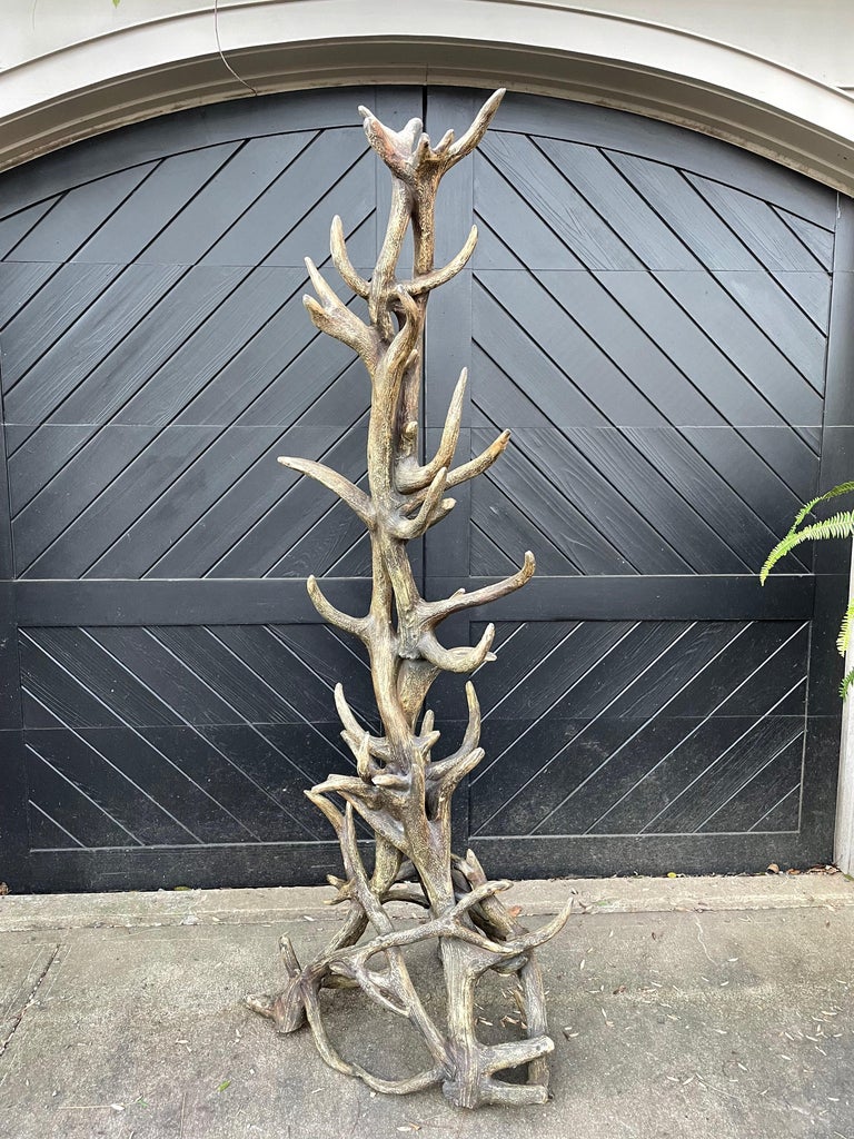 Fantastic Faux Antler Coat Rack For Sale at 1stDibs