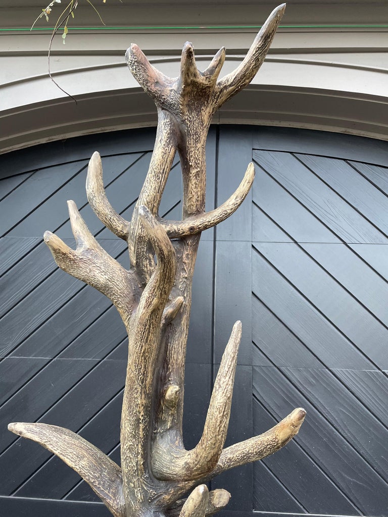 Fantastic Faux Antler Coat Rack For Sale at 1stDibs
