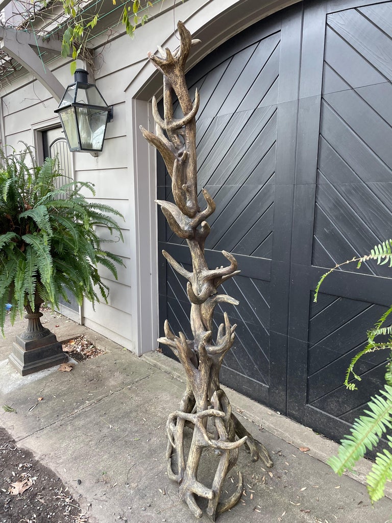 Fantastic Faux Antler Coat Rack For Sale at 1stDibs