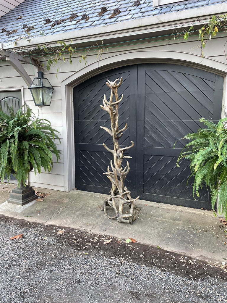 Fantastic Faux Antler Coat Rack For Sale at 1stDibs