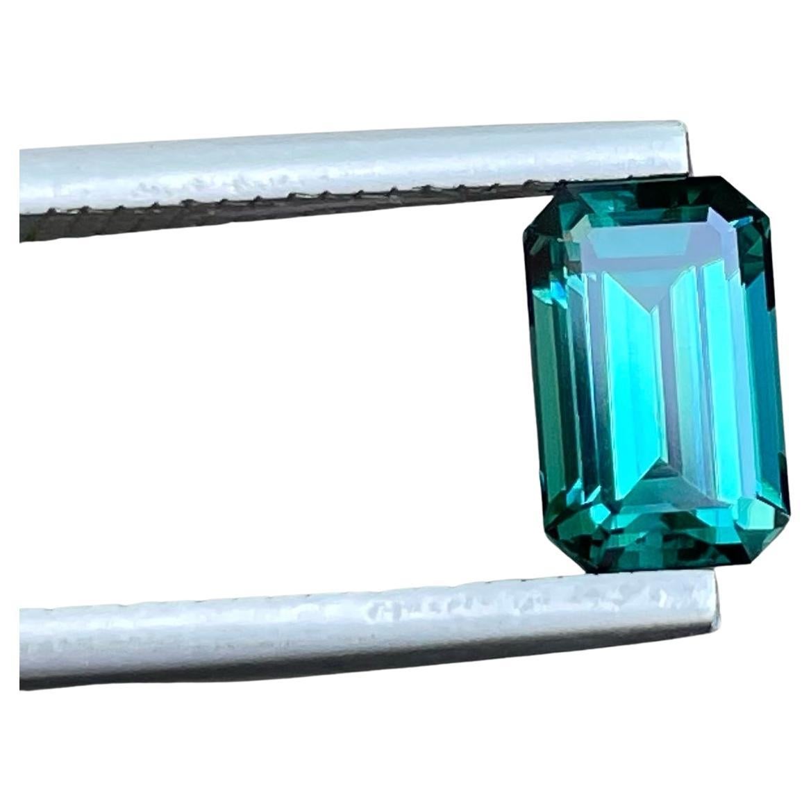 Beautiful Greenish Blue Tourmaline Stone 1.25 Carats Tourmaline ...