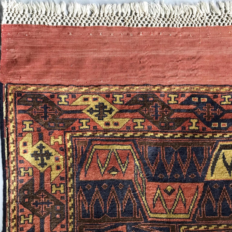 Fantastic Mid-20th Century Turkomen Mohair Rug at 1stDibs | mid 20th ...