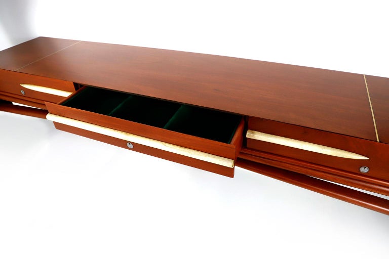 Fantastic Midcentury Mexican Modernist Console by Eugenio Escudero For ...