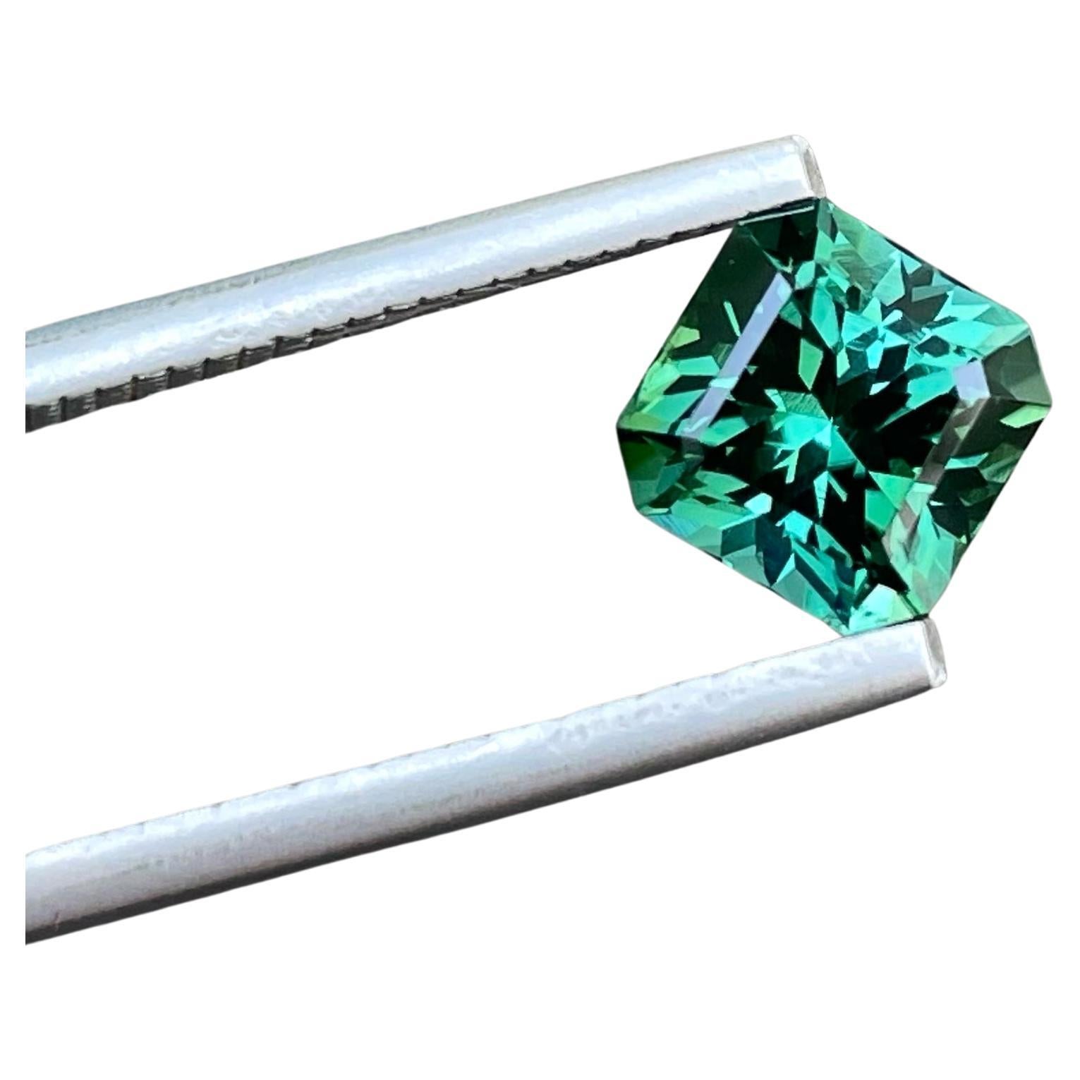 1.00 Carats Exquisite Mint Green Cut Tourmaline Stone Tourmaline For ...