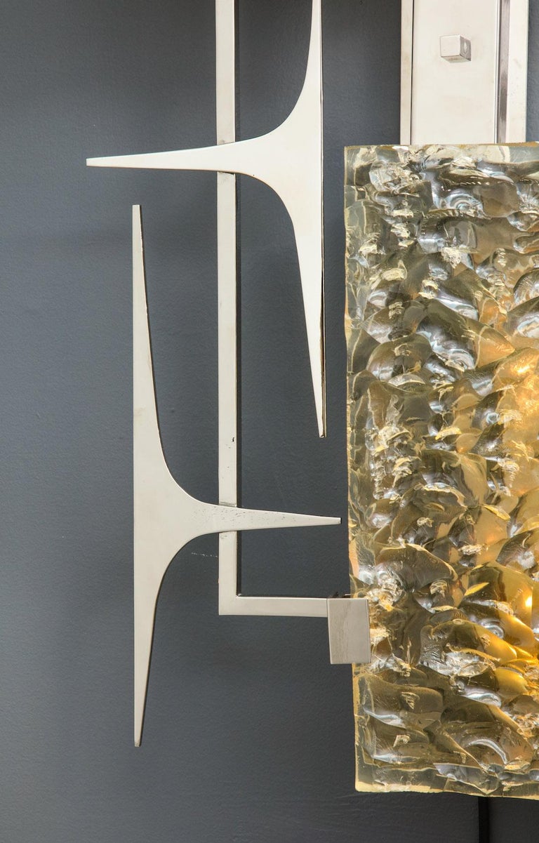 Fantastic Pair of Large Scale Sconces For Sale at 1stDibs