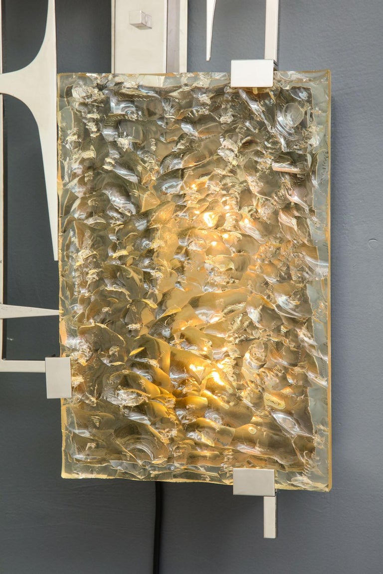 Fantastic Pair of Large Scale Sconces For Sale at 1stDibs