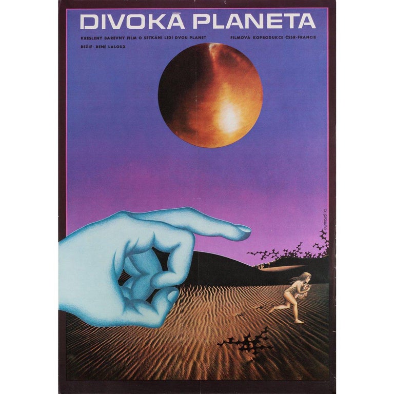 Fantastic Planet 1973 Czech A1 Film Poster For Sale at 1stDibs