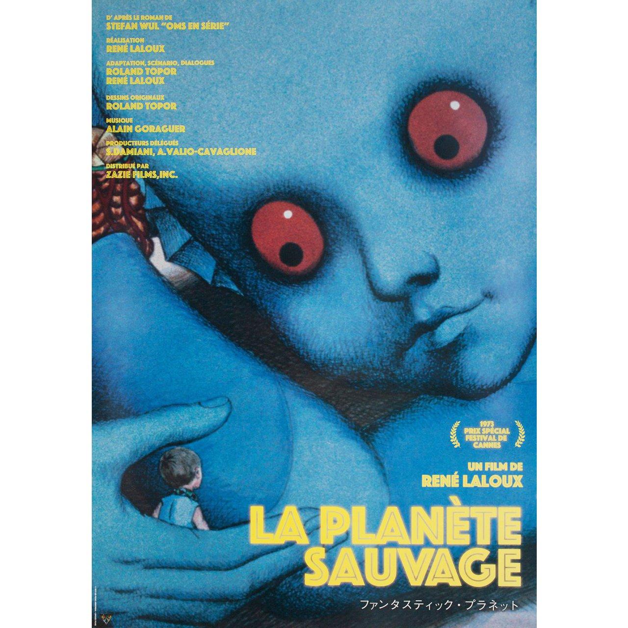 Fantastic Planet R2021 Japanese B2 Film Poster For Sale at 1stDibs