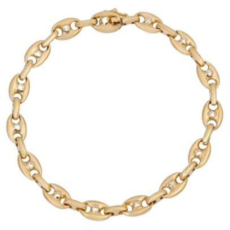 Fantasy Bracelet with 15 Brilliants For Sale at 1stDibs