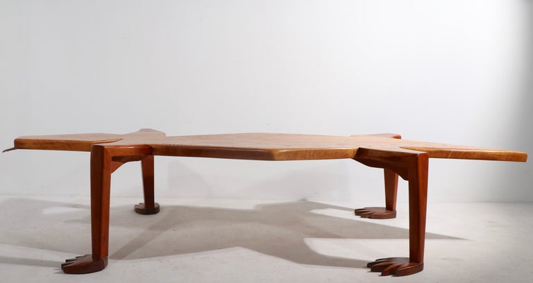 Fantasy Furniture Alligator Coffee Table For Sale at 1stDibs