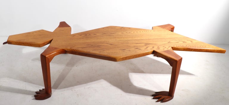 Fantasy Furniture Alligator Coffee Table For Sale at 1stDibs