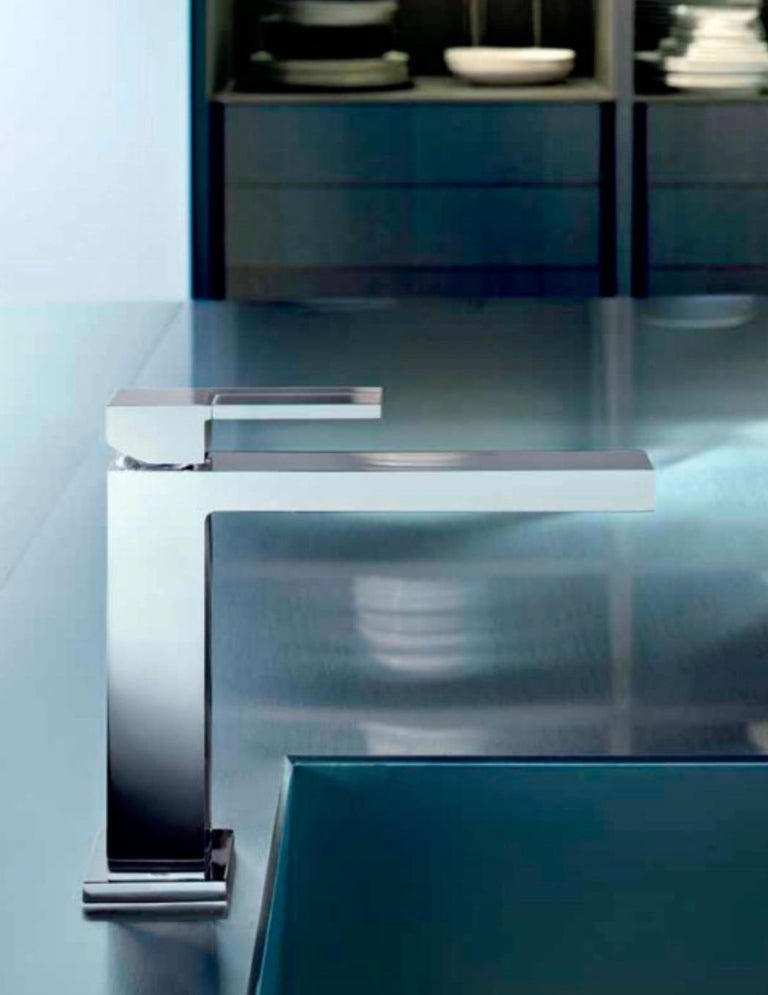 Fantini Chrome Plano Kitchen Faucet Mixer by Angeletti and Ruzza at 1stDibs