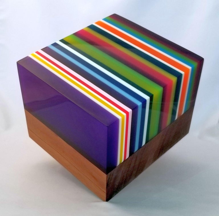 Fara Thomas - African Mahogany- Mixed media resin wood wall sculpture ...