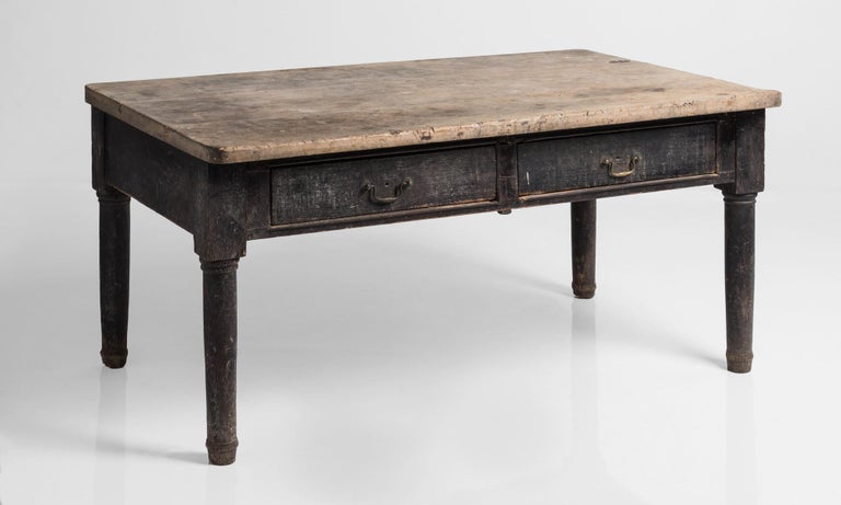 Farmhouse Dairy Table, England, circa 1850 at 1stDibs