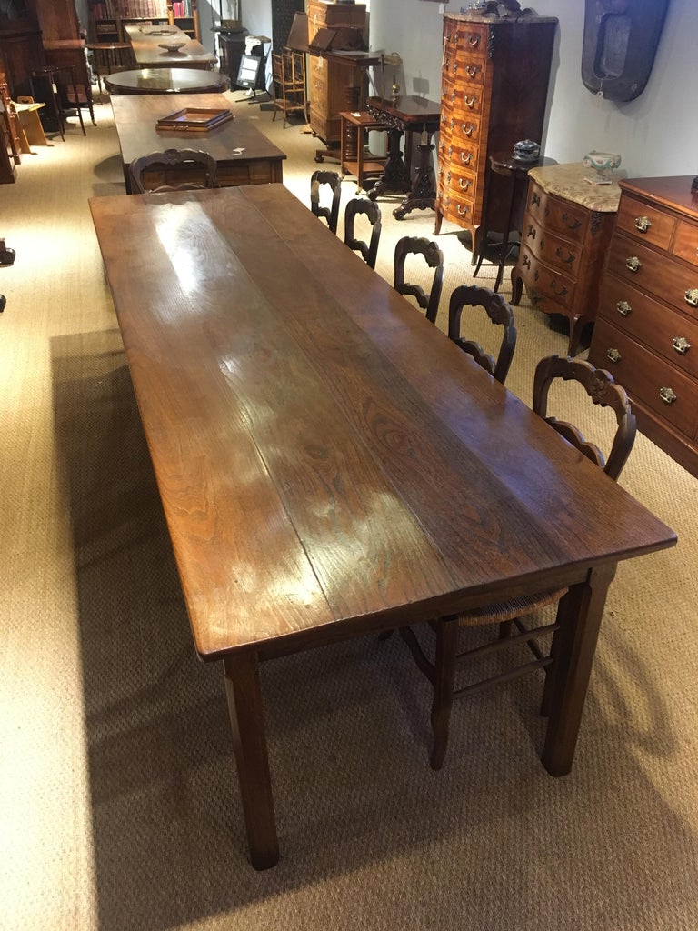 Farmhouse Table 3 Meters Long at 1stDibs