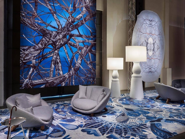 Farooo Floor Lamp in Black or White by Marcel Wanders For Sale at 1stDibs