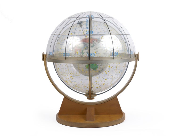 Farquhar Celestial Navigation Armillary Sphere Globe for Dept. of Navy ...