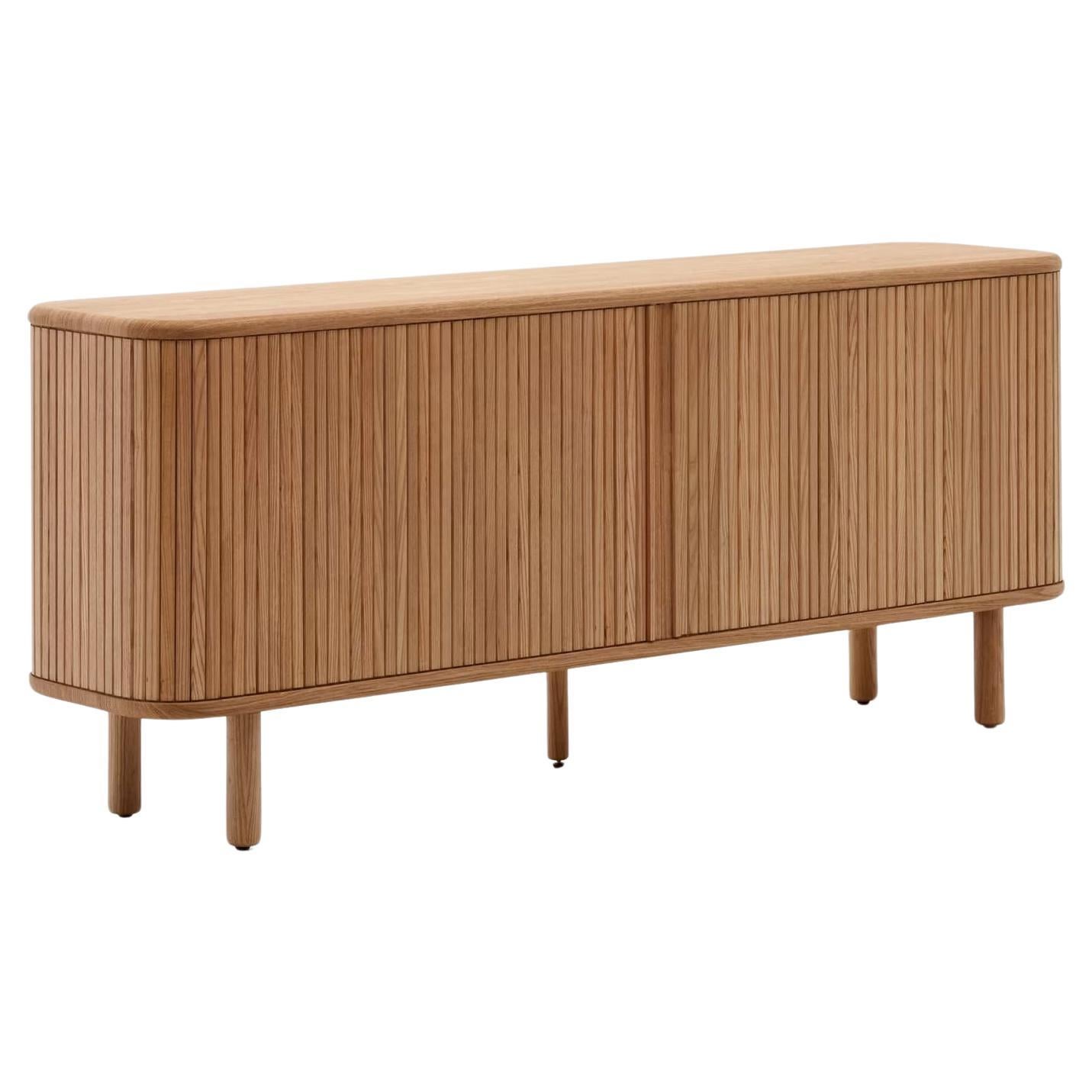 Fast-Track, Minimalist Style Sideboard Ft. 2 Sliding Doors Made Of ...