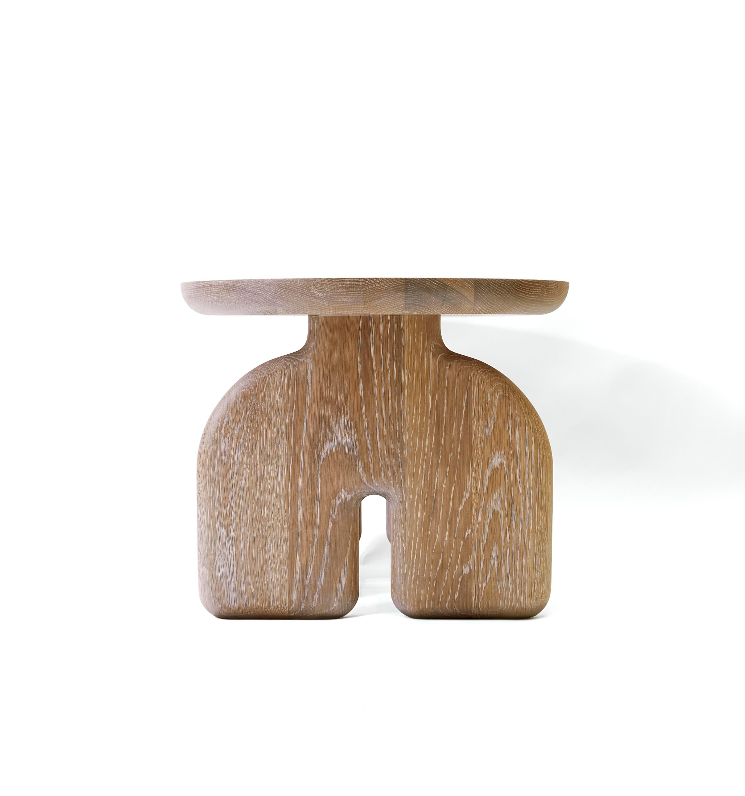 FAT COWBOY Coffee Table by Hamilton Holmes, White Oak, Handmade Design ...