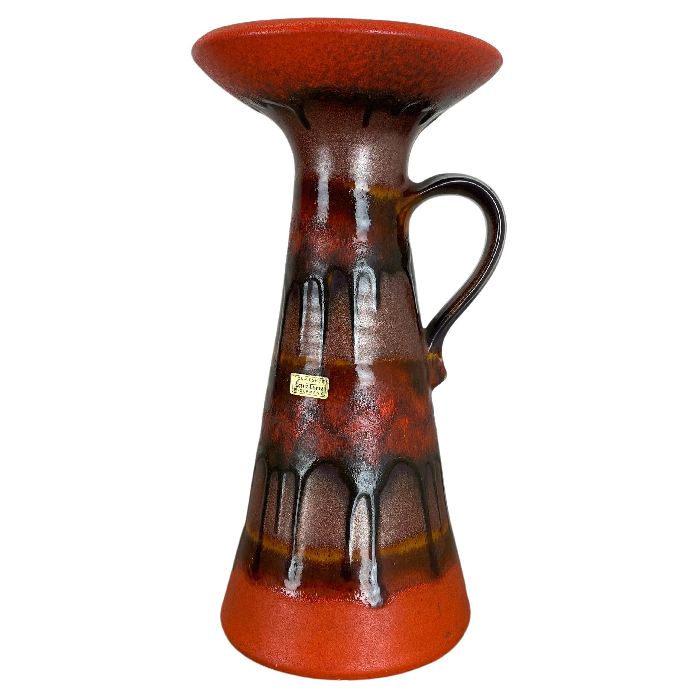 Fat Lava Ceramic "multicolor" Vase Heinz Siery Carstens Tönnieshof, WGP ...