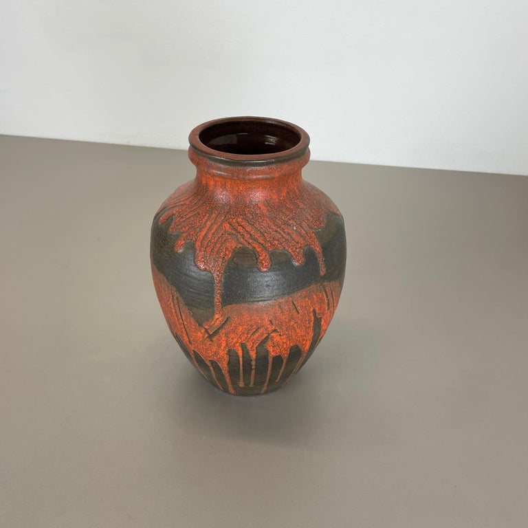 Fat Lava Ceramic Pottery Vase Heinz Siery Carstens Tönnieshof, Germany ...