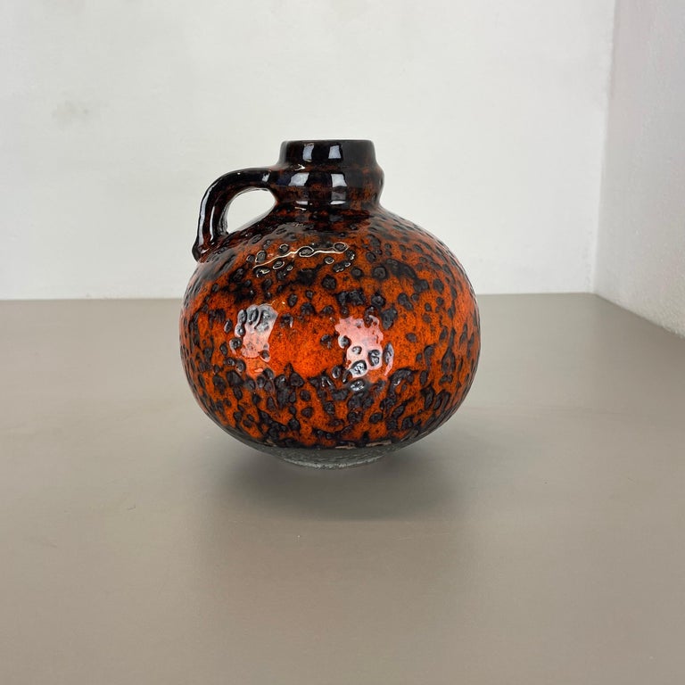 Fat Lava Ceramic Pottery Vase Heinz Siery Carstens Tönnieshof, Germany ...