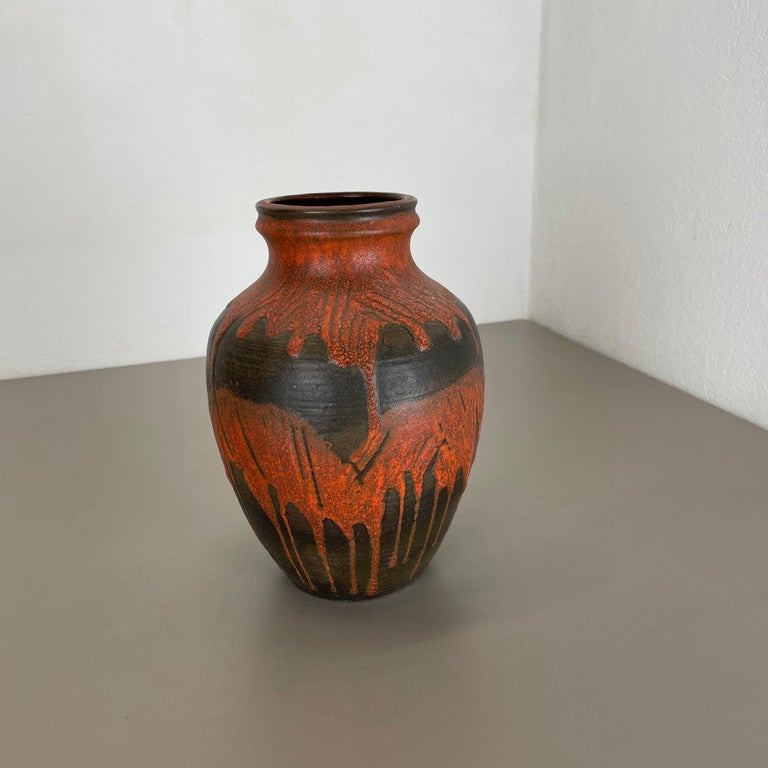 Fat Lava Ceramic Pottery Vase Heinz Siery Carstens Tönnieshof, Germany ...