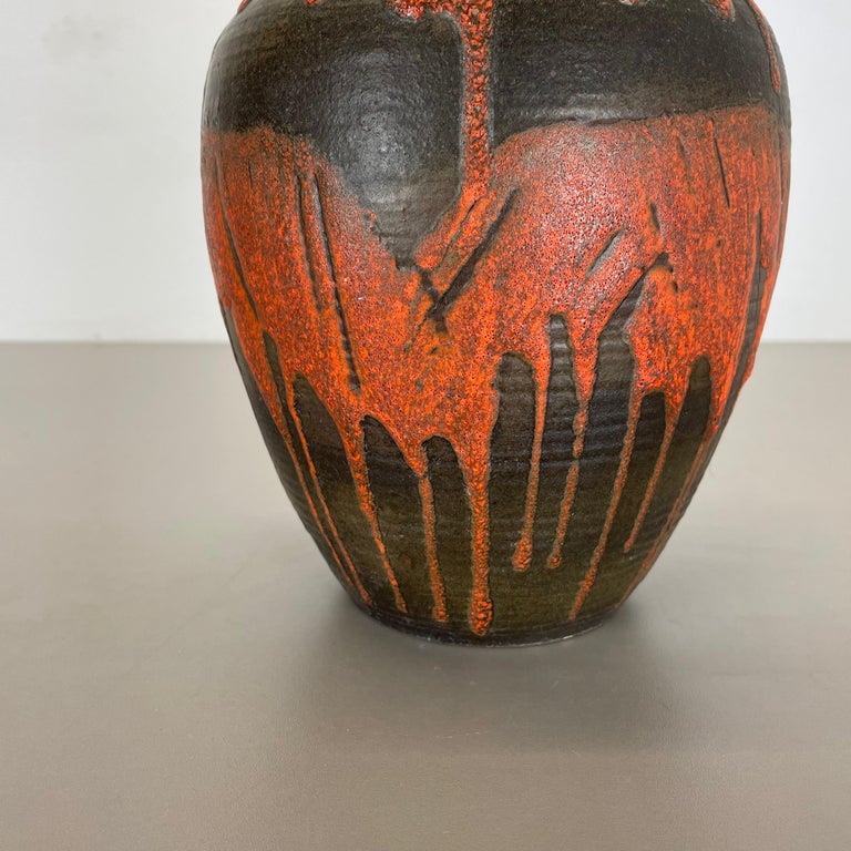 Fat Lava Ceramic Pottery Vase Heinz Siery Carstens Tönnieshof, Germany ...