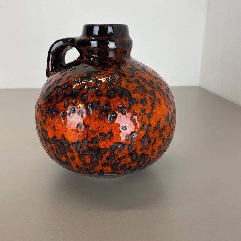 Fat Lava Ceramic Pottery Vase Heinz Siery Carstens Tönnieshof, Germany ...