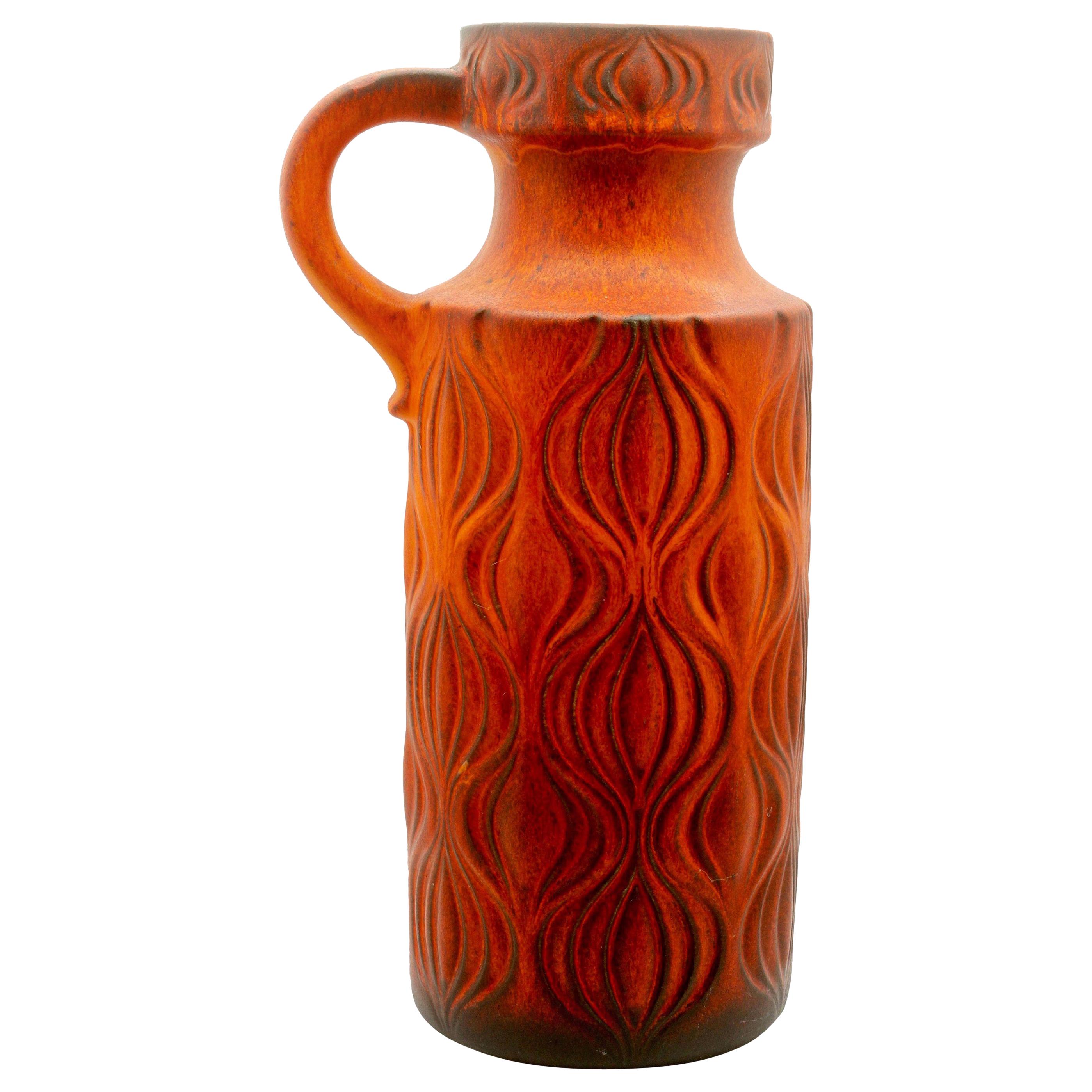 Midcentury Studio Pottery Jar or Jug for Scheurich Keramik For Sale at ...