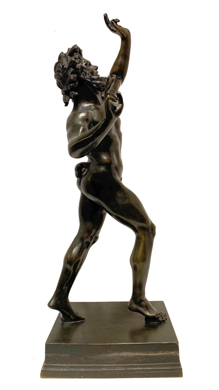 Faun Bronze Sculpture after the Ancient from Pompeii at 1stDibs
