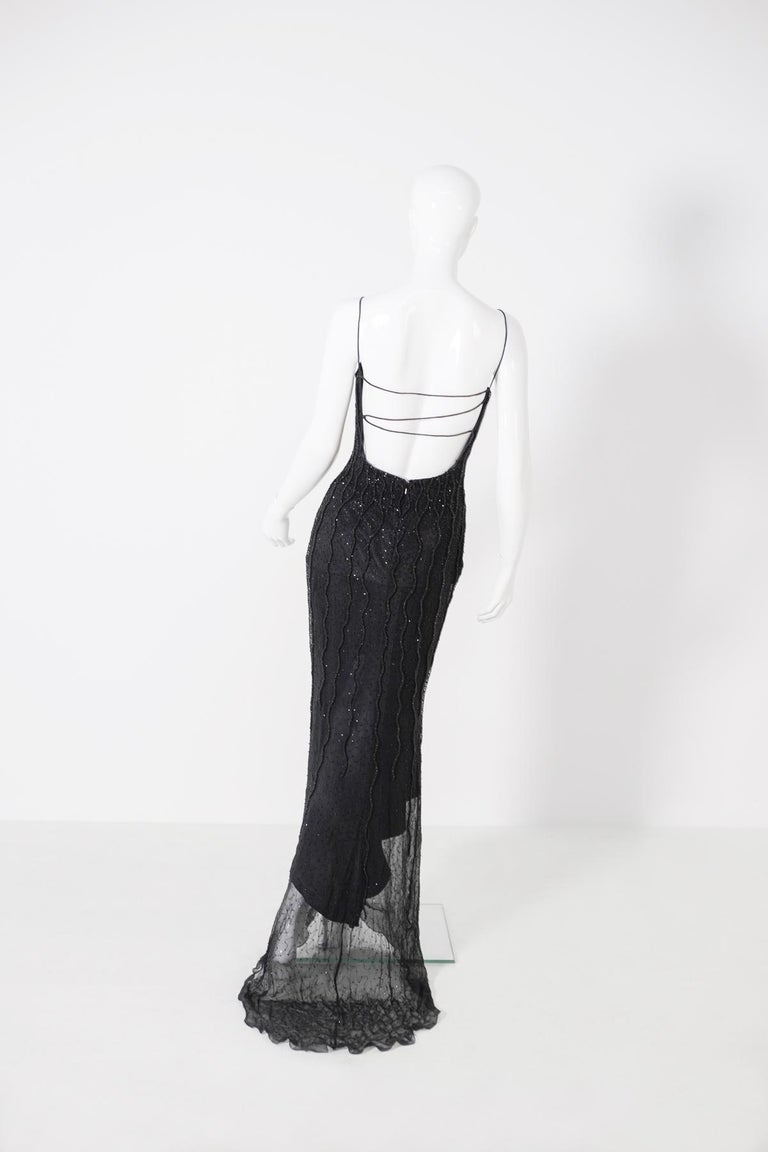 Faust Paris Black Long Evening Dresses For Sale at 1stDibs | faust ...