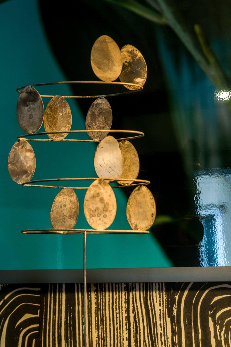 Fausto Melotti - Alberello by Fausto Melotti 1965 Solid Silver Abstract ...