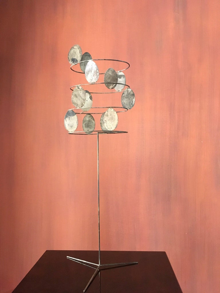 Fausto Melotti - Alberello by Fausto Melotti 1965 Solid Silver Abstract ...