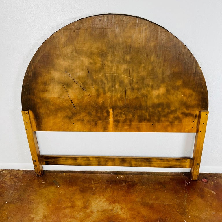 Faux Bamboo Queen Arch Headboard For Sale at 1stDibs