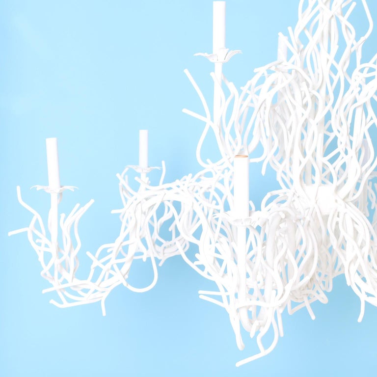 Faux Coral Chandelier or Light Fixture For Sale at 1stDibs