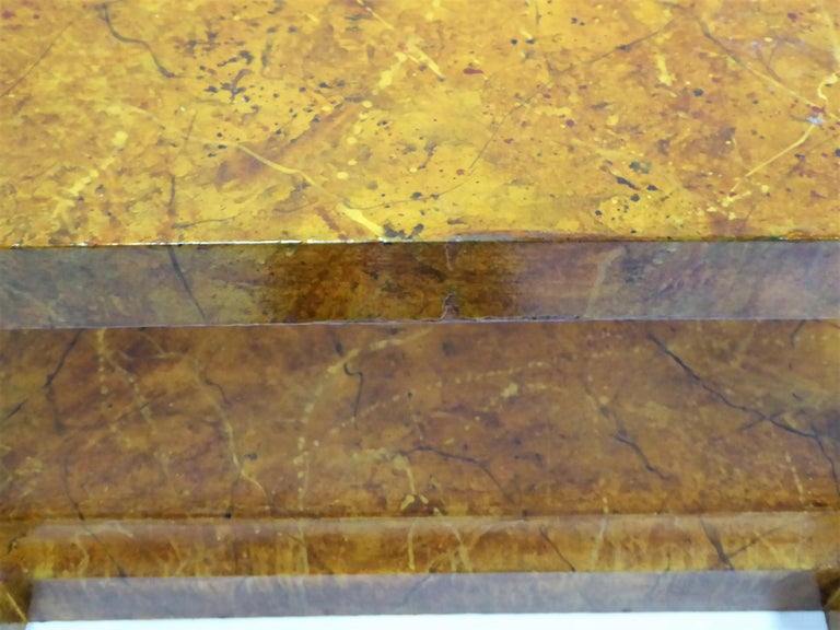 Faux Finish Romantic Victorian Rococo Grand Piano Legged Console For ...