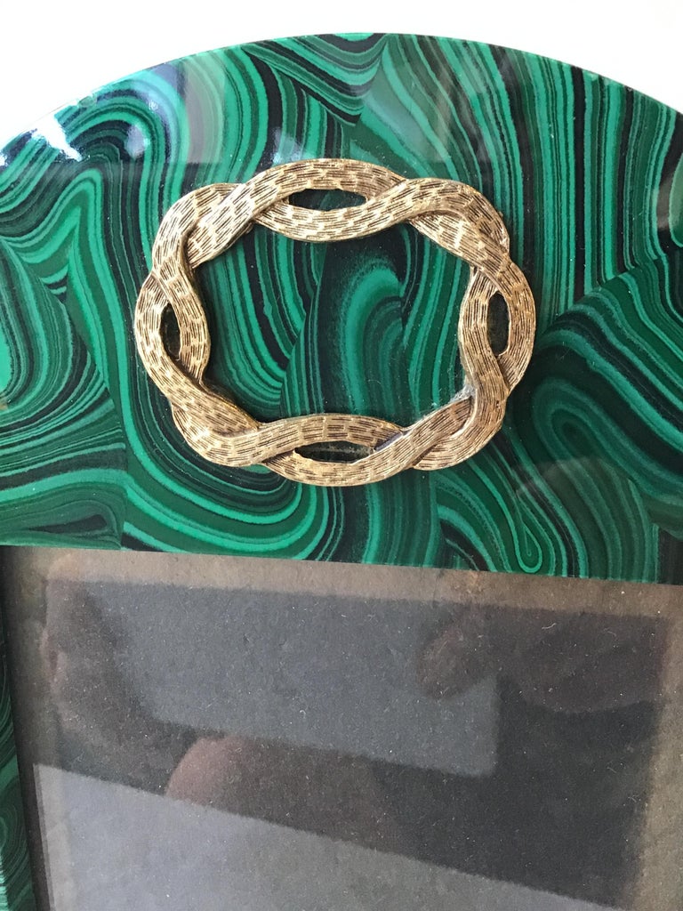 Faux Malachite Picture Frame at 1stDibs | malachite frame