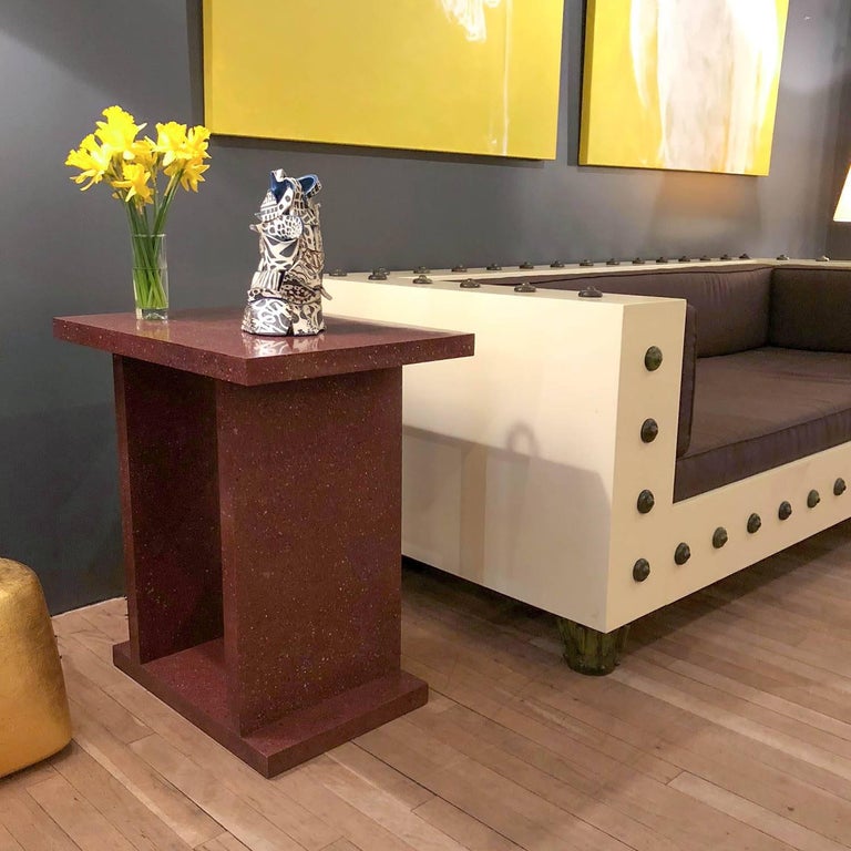 Faux Porphyry Side Tables For Sale at 1stDibs